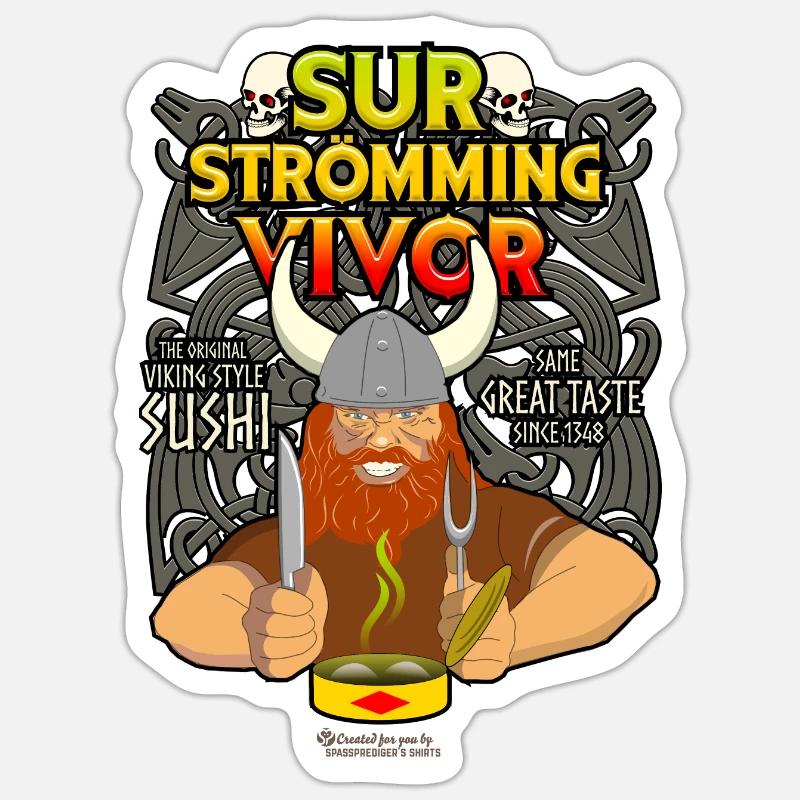 Surstromming Stickers | Unique Designs | Spreadshirt
