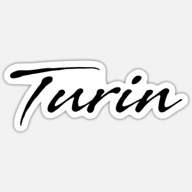 Turin Stickers | Unique Designs | Spreadshirt