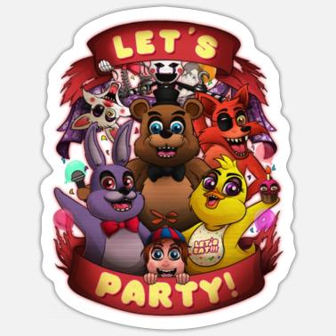 Fnaf Stickers | Unique Designs | Spreadshirt