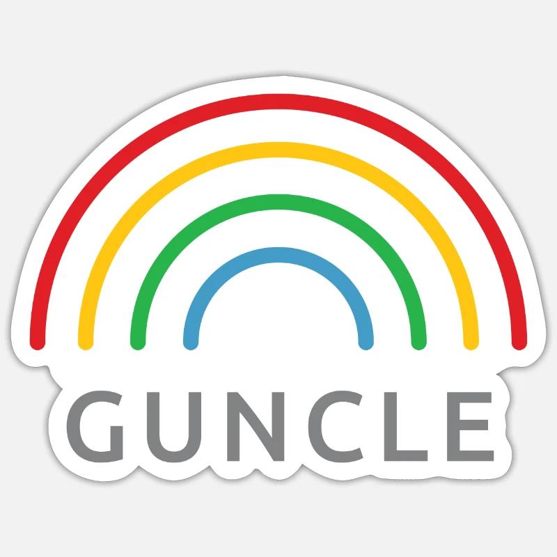 Guncle Stickers | Unique Designs | Spreadshirt