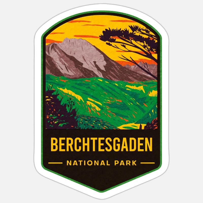 Berchtesgaden Stickers | Unique Designs | Spreadshirt