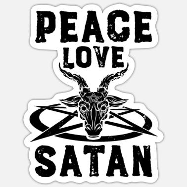 Satanism Stickers | Unique Designs | Spreadshirt