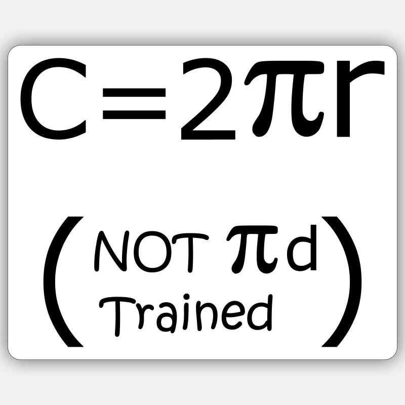 Circumference Stickers | Unique Designs | Spreadshirt