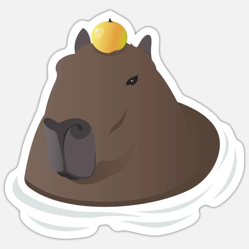 Capybaras Stickers | Unique Designs | Spreadshirt