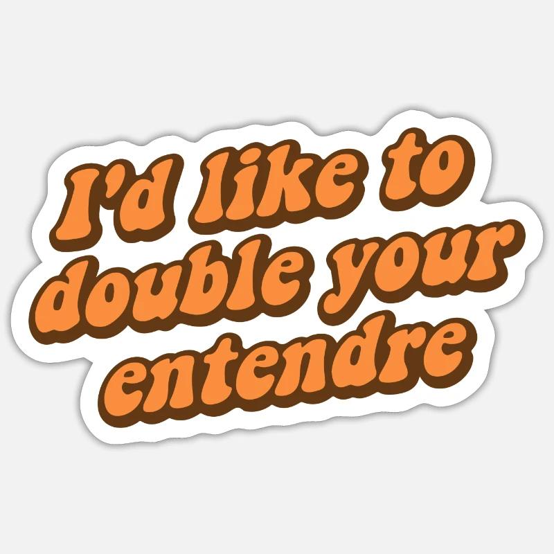 Double Entendre Stickers Unique Designs Spreadshirt Double Entendre Stickers Unique Designs Spreadshirt