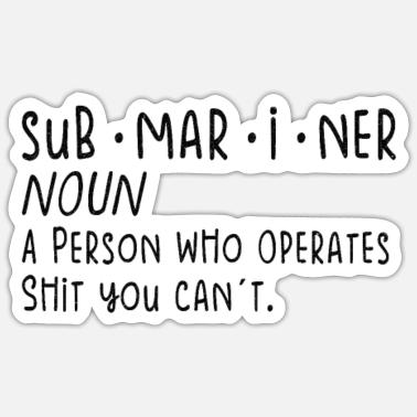 Submarine Stickers | Unique Designs | Spreadshirt