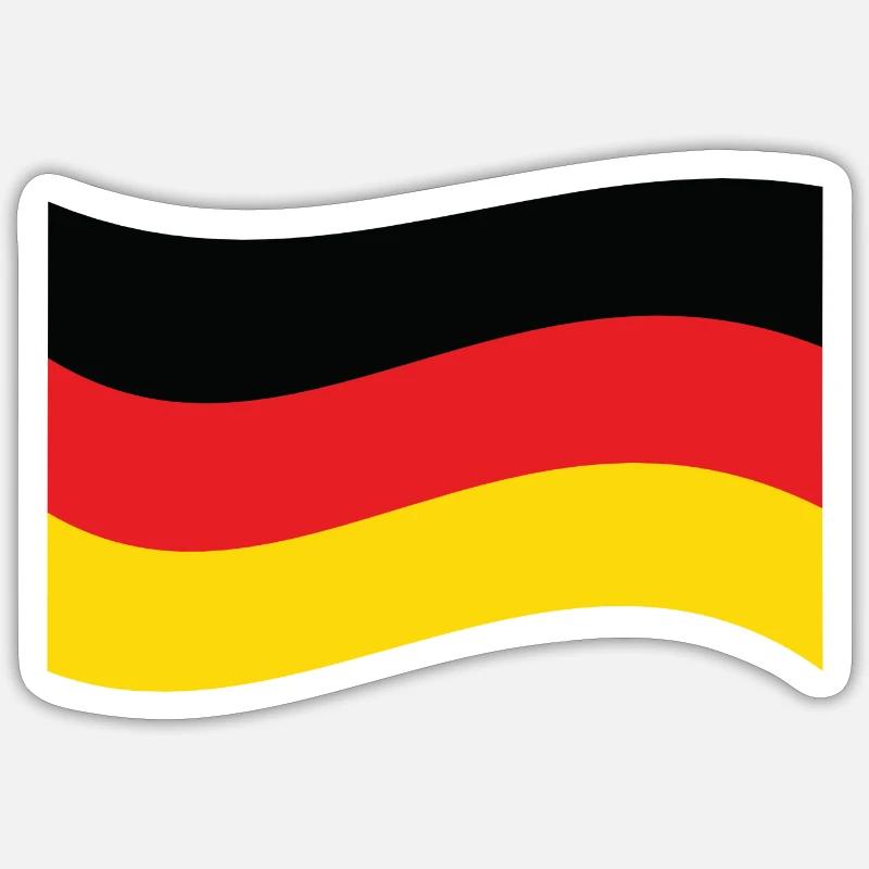 German Flag Stickers | Unique Designs | Spreadshirt