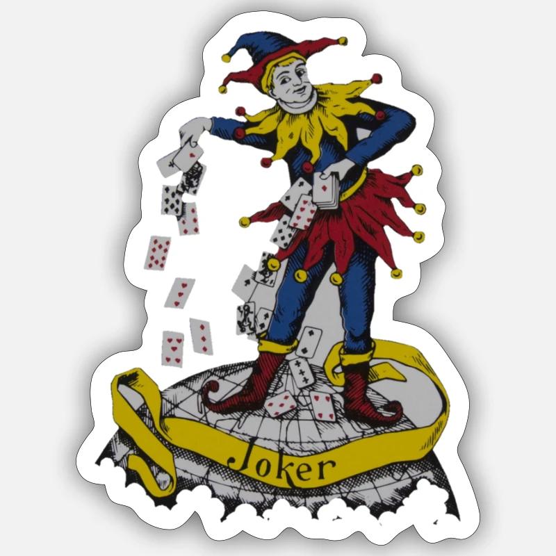Jokers Stickers | Unique Designs | Spreadshirt