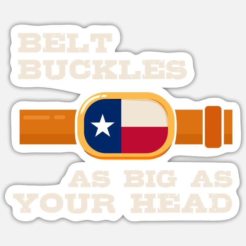 Belt Buckle Stickers | Unique Designs | Spreadshirt