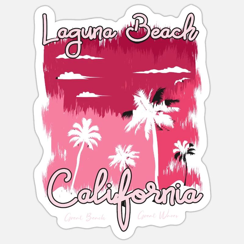 Laguna Stickers | Unique Designs | Spreadshirt