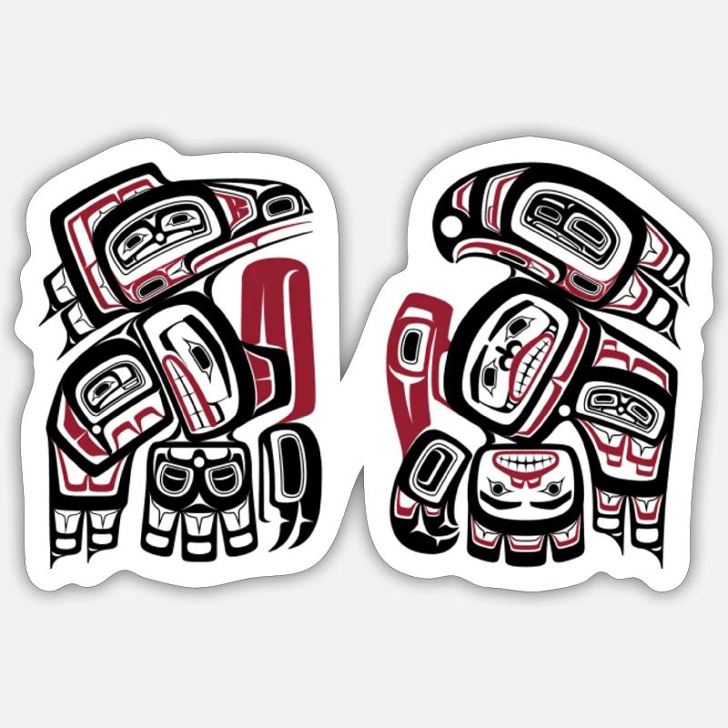 Tlingit Stickers | Unique Designs | Spreadshirt