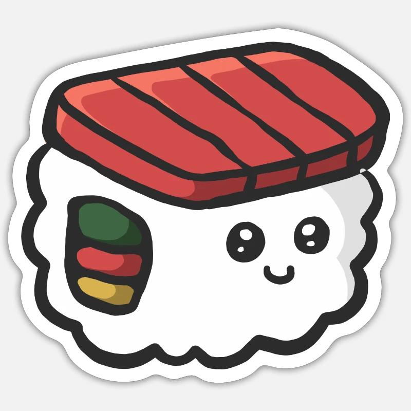 Cute-sushi Stickers | Unique Designs | Spreadshirt