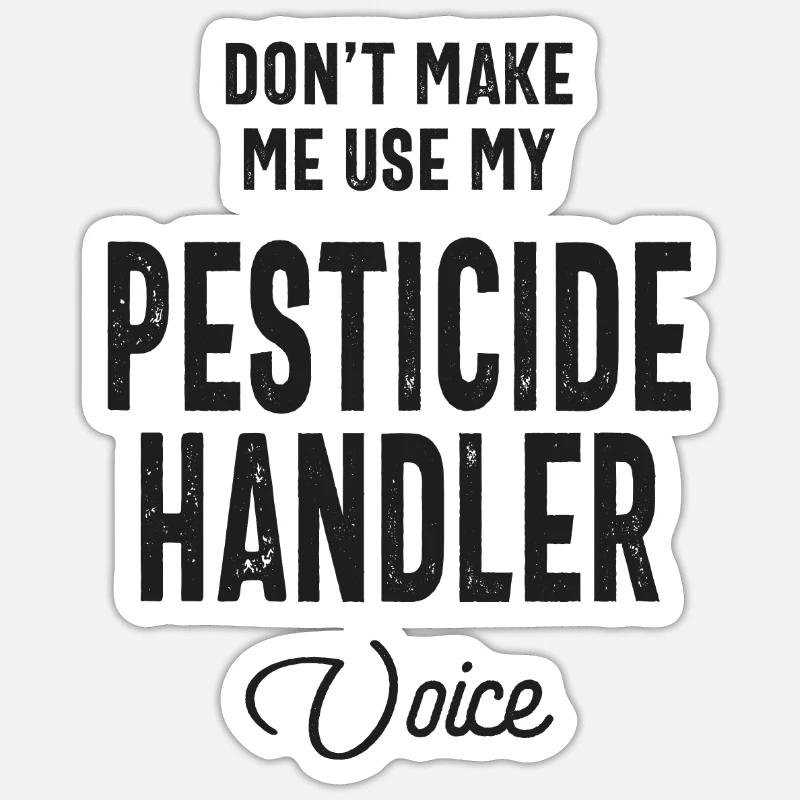 Pesticides Stickers | Unique Designs | Spreadshirt