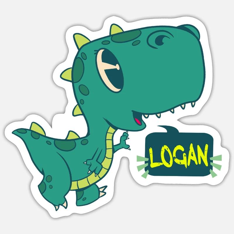 Logan Stickers | Unique Designs | Spreadshirt