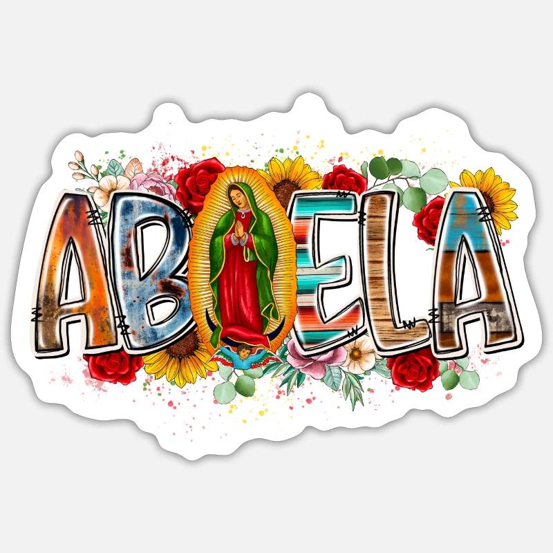 Abuela Stickers | Unique Designs | Spreadshirt