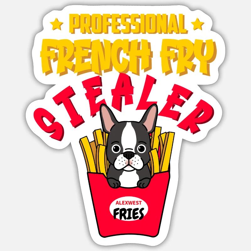 French-fry Stickers | Unique Designs | Spreadshirt