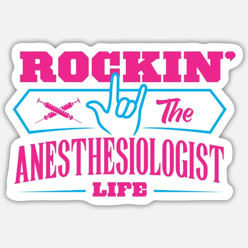Anesthesiologists Stickers | Unique Designs | Spreadshirt
