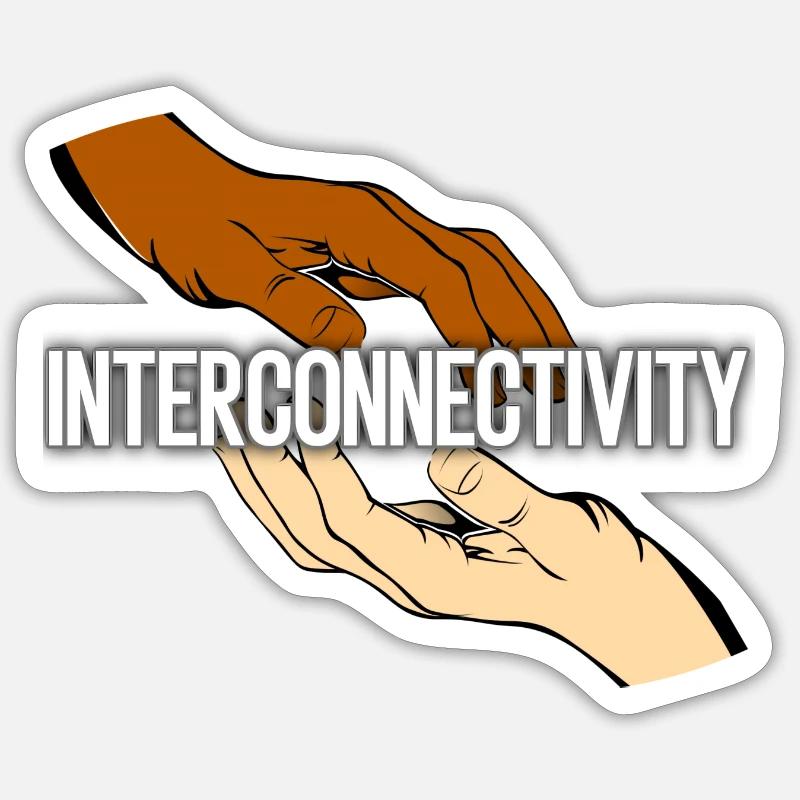 Interconnected Stickers | Unique Designs | Spreadshirt
