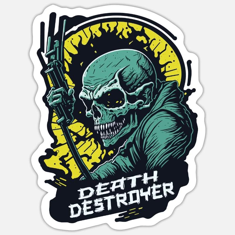 Destroyer Stickers | Unique Designs | Spreadshirt