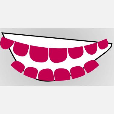 Creepy-smile-teeth Stickers | Unique Designs | Spreadshirt
