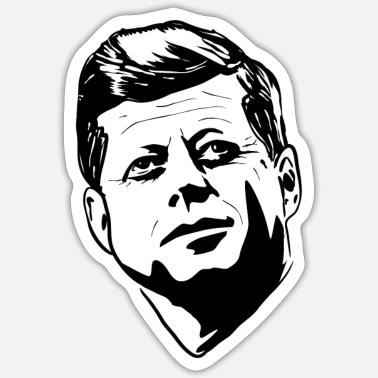 Jfk Stickers | Unique Designs | Spreadshirt