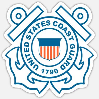 Coast-guard-symbol Stickers | Unique Designs | Spreadshirt