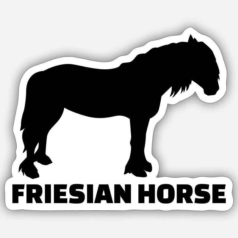 Friesian Stickers | Unique Designs | Spreadshirt