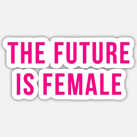 Paper & Party Supplies Future is Female Kamala Sticker Paper Stickers ...