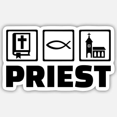 Priests Stickers | Unique Designs | Spreadshirt