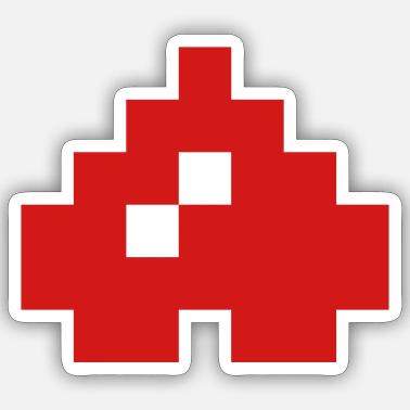 8-bit-love-heart Stickers | Unique Designs | Spreadshirt