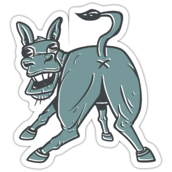 Horse Ass Cartoon
