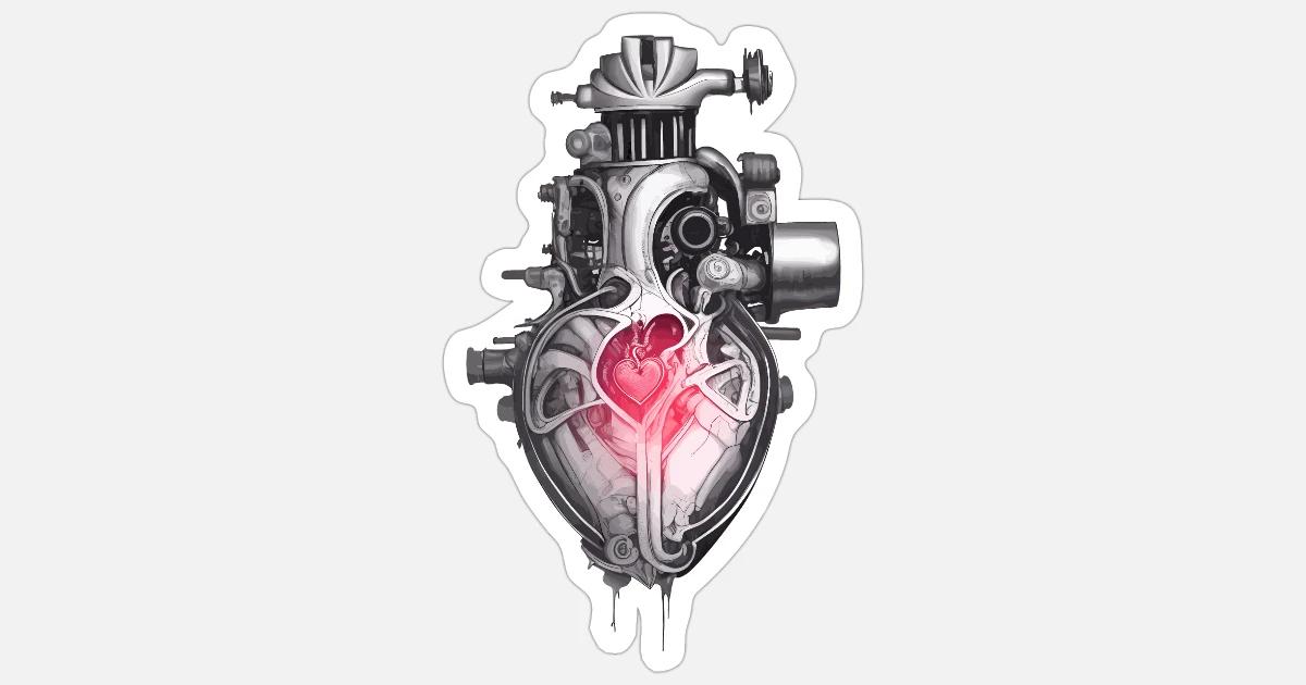 Real Human Heart Drawings