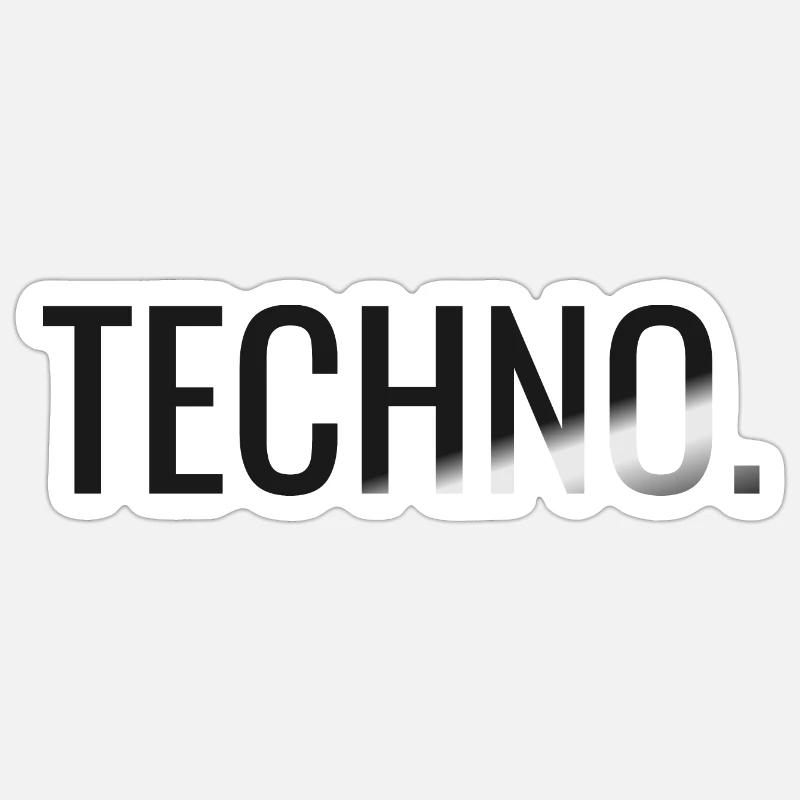 Techno Stickers | Unique Designs | Spreadshirt