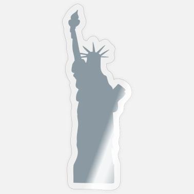Statue Of Liberty Stickers | Unique Designs | Spreadshirt