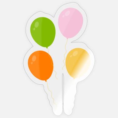 Luftballon Stickers | Unique Designs | Spreadshirt