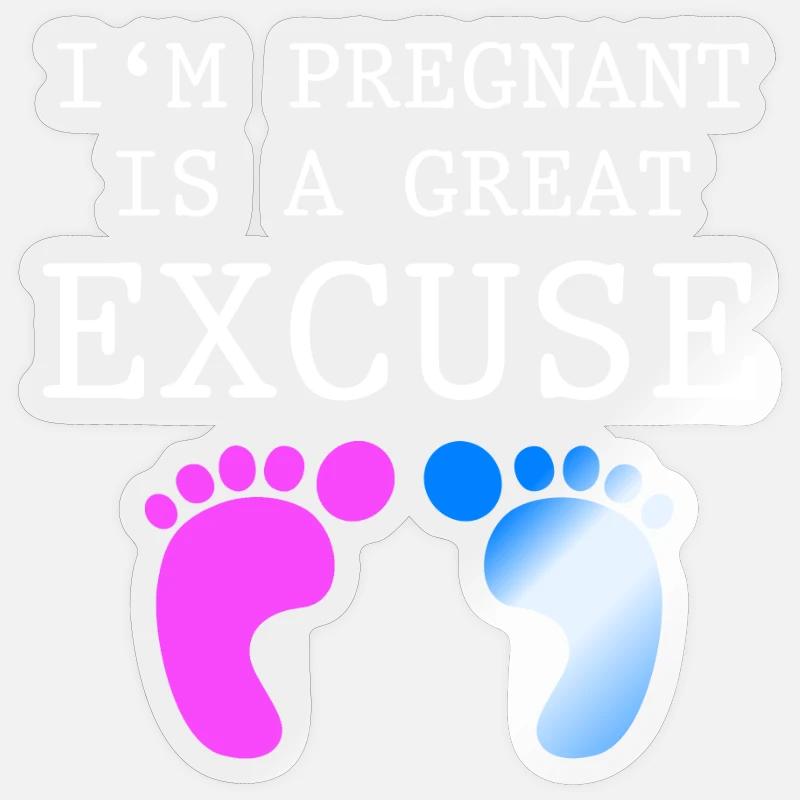 Baby Bump Stickers | Unique Designs | Spreadshirt