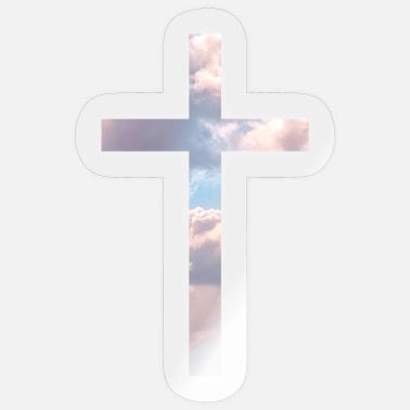 Jesus-cross Stickers | Unique Designs | Spreadshirt