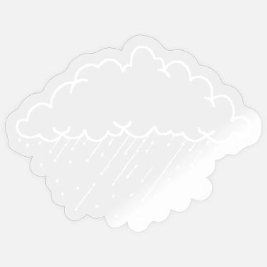 Rain Cloud Stickers | Unique Designs | Spreadshirt