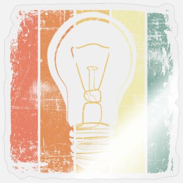 Light Bulb Stickers | Unique Designs | Spreadshirt