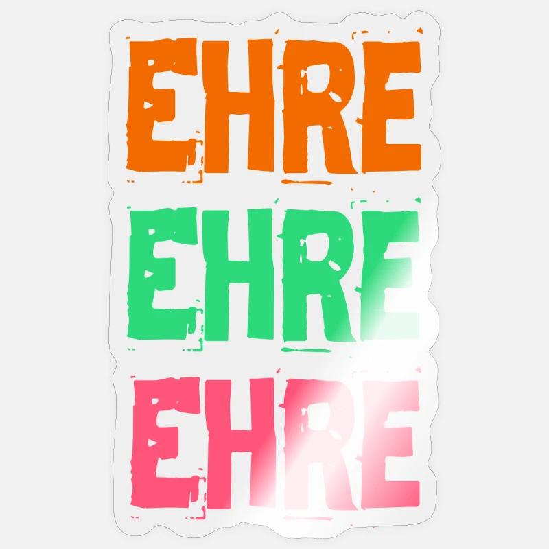 Ehre Stickers | Unique Designs | Spreadshirt