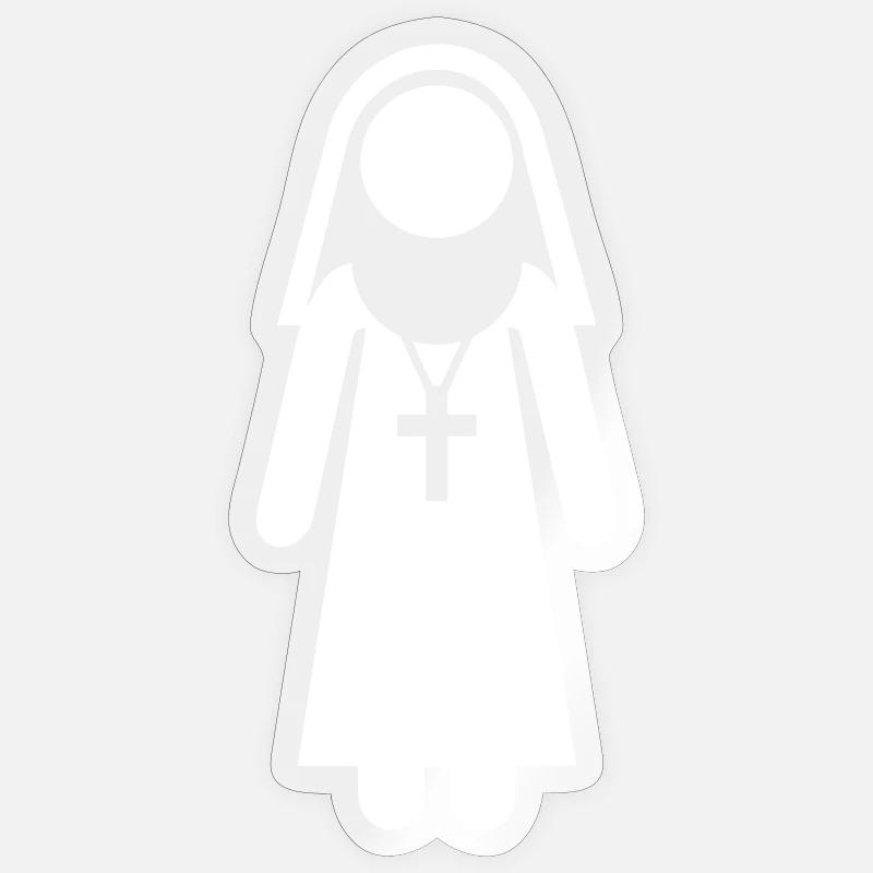 Nun Stickers | Unique Designs | Spreadshirt