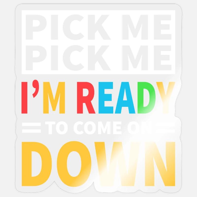Come-on-down Stickers | Unique Designs | Spreadshirt