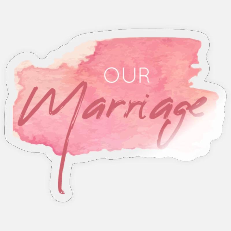 Marriage-out Stickers | Unique Designs | Spreadshirt