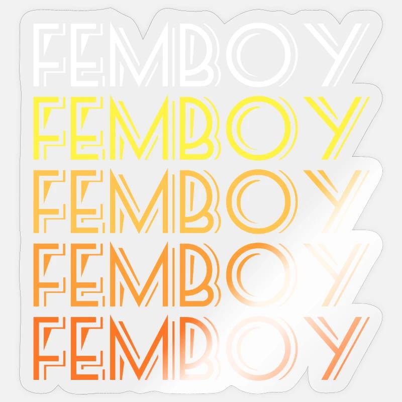 Femboy Stickers | Unique Designs | Spreadshirt