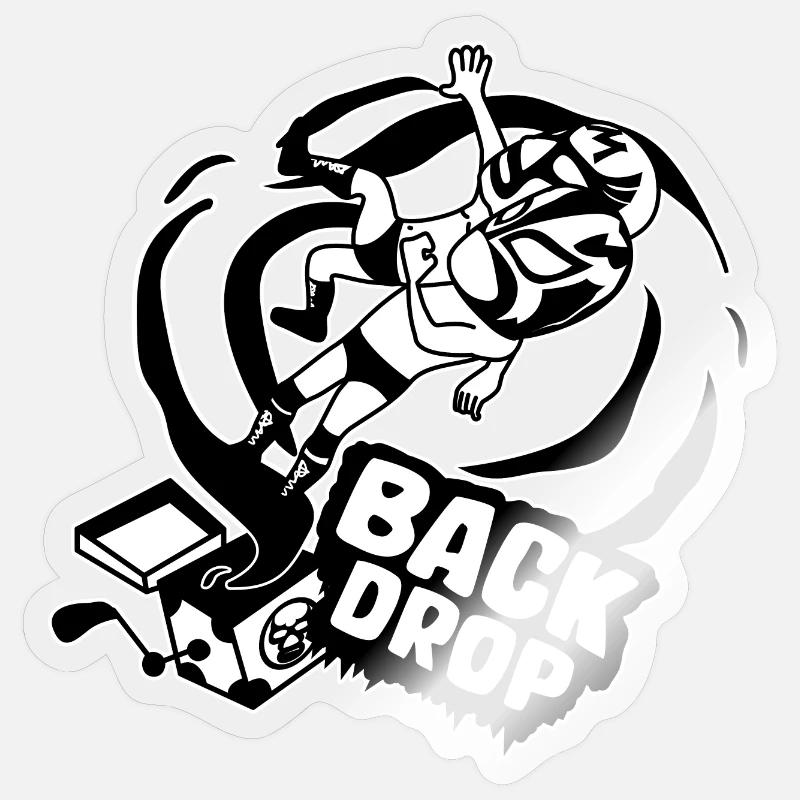 Backdrop Stickers | Unique Designs | Spreadshirt