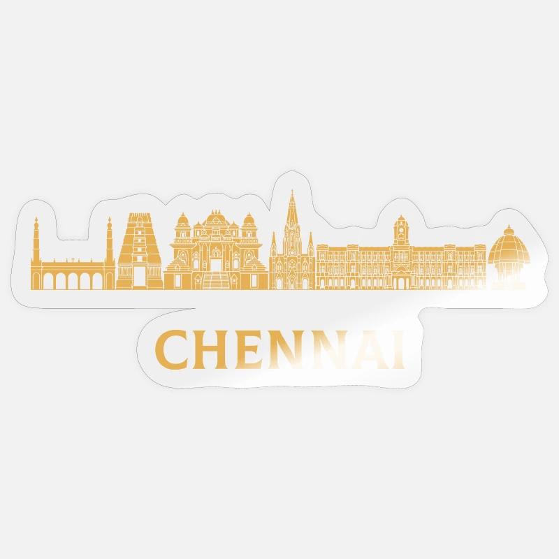 Chennai Stickers | Unique Designs | Spreadshirt