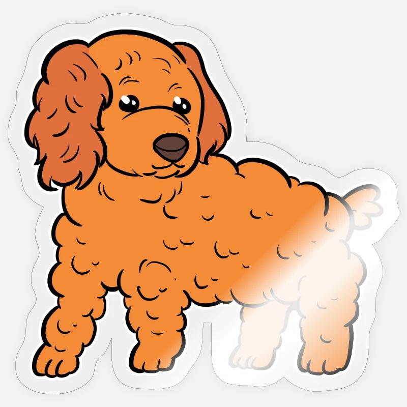 Poodles Stickers | Unique Designs | Spreadshirt