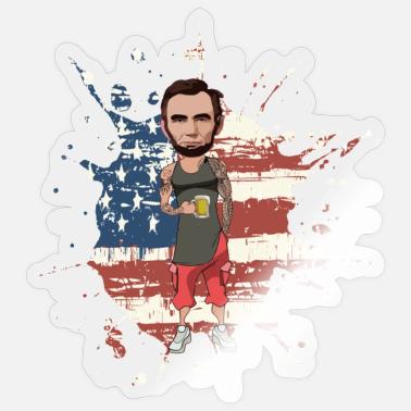 Abraham Stickers | Unique Designs | Spreadshirt