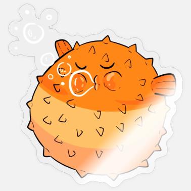 Puffer Fish Stickers | Unique Designs | Spreadshirt