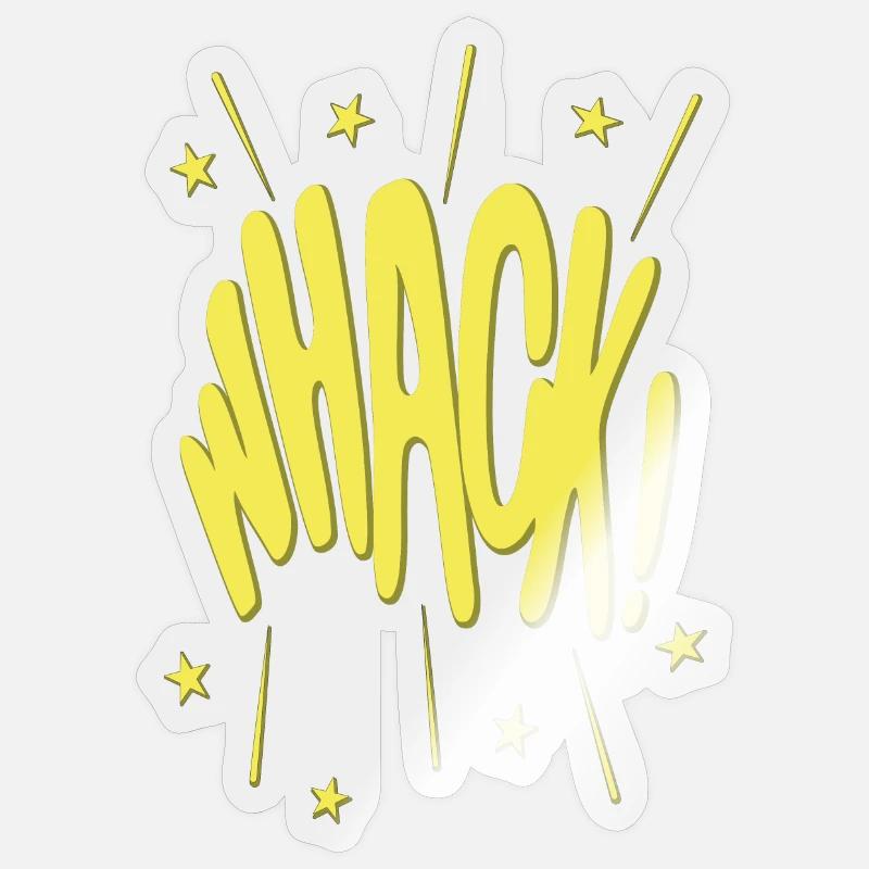 Whack Stickers | Unique Designs | Spreadshirt